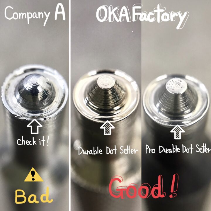 Durable Dot Setter S | Item list | The production and sales of leather crafting tools. Japanese ...